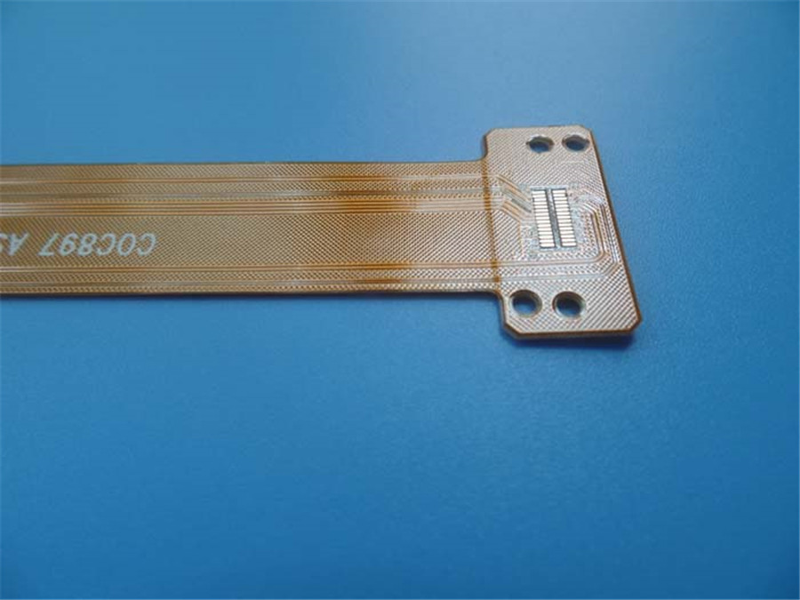 Quality Multilayer flexible PCBs Polyimide PCBs Printed Circuit Gold FPC with 0.25mm for sale