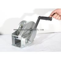 Quality Self Locking Screw Ss 304 2600lbs Manual Hand Crank Winch for sale