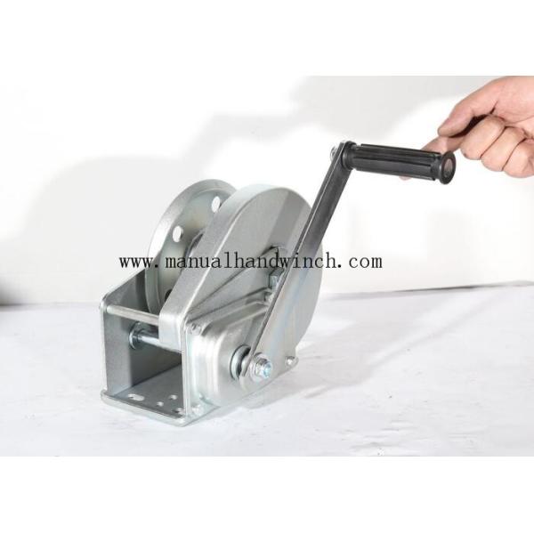 Quality Self Locking Screw Ss 304 2600lbs Manual Hand Crank Winch for sale