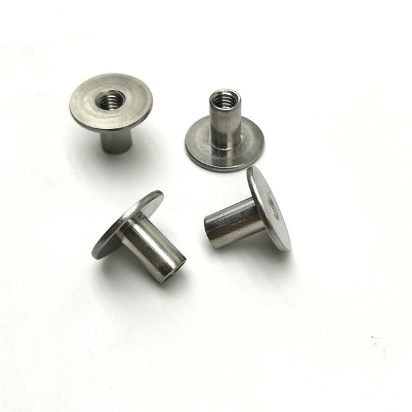 Quality Stainless Steel Hollow Tubular Rivet Passivated Electrolytic Polishing 13x10mm for sale