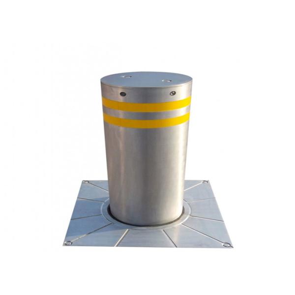 Quality Traffic Safety Automatic Retractable Bollards 304 / 316 SS Bollard With 6mm - for sale