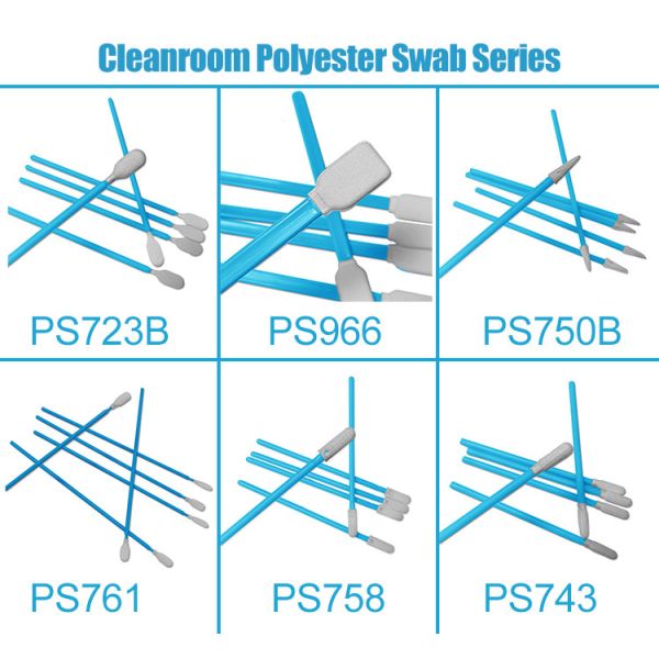Quality PS966 Industrial Printer Head Cleaning Dust Free Square Rectangle Polyester for sale