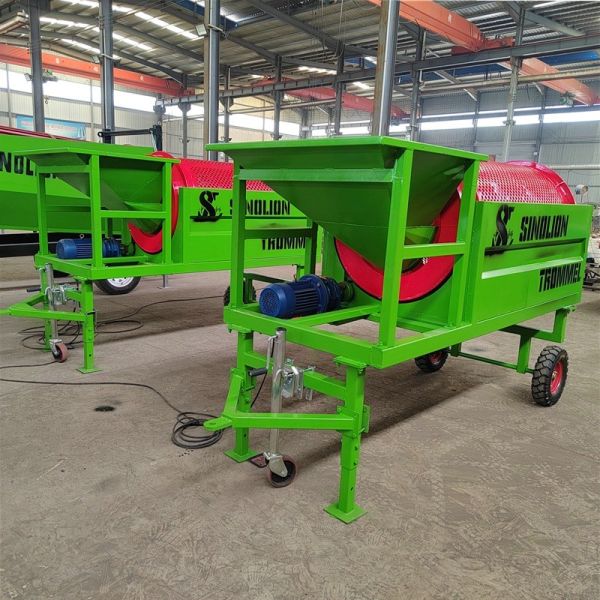 Quality Drum Rotary Sieve Sifter for Compost Screener Topsoil Worm Fertilizer Mini for sale