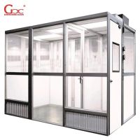 Quality Modular Cleanroom 50 m2 with 9 FFU for Pharmacy Air Cleanliness Control for sale
