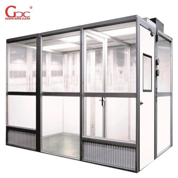 Quality Modular Cleanroom 50 m2 with 9 FFU for Pharmacy Air Cleanliness Control Southeast Asia for sale