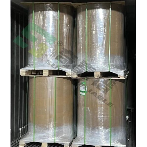 Quality thermo sensitive Anti Freezing Low Temperature Adhesive Thermal Paper for Freezing Thermal Sticker frozen products for sale