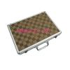 Quality Durable Padded Aluminum Case Big Space , Red Lining Aluminum Tool Case for sale