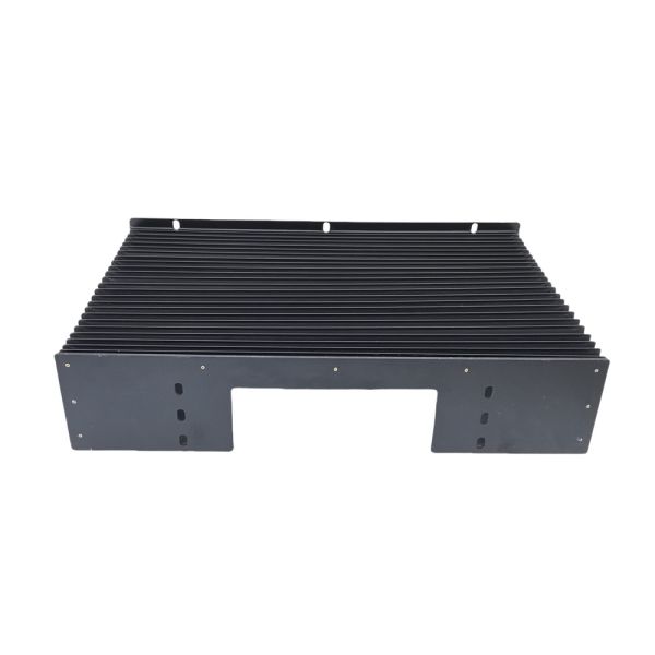 Quality Black Accordion Bellows Covers Rotary Machine Way Cover Bellows for sale