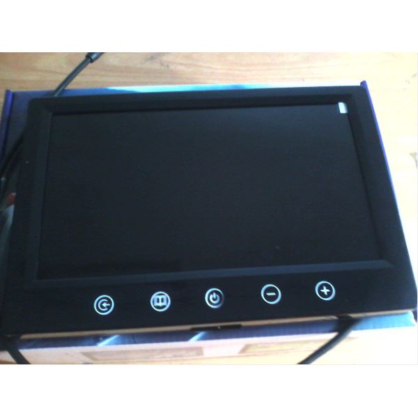 Quality 9'' Screen Car Rear View Monitor NTSC / PAL TV System Automatic Reverse Trigger for sale