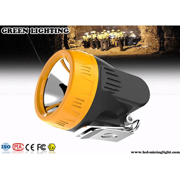 Quality 230mA Anti - Explosion Cordless Rechargeable LED Cordless Miner Cap Lamp for sale