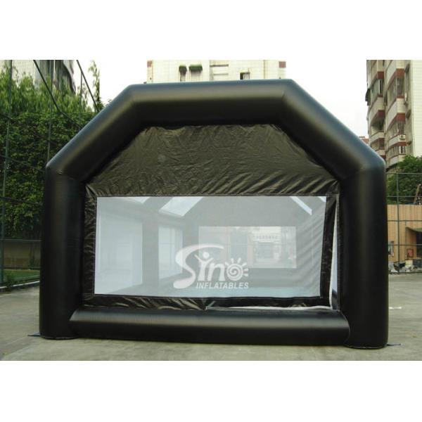 Quality Kids N adults blow up enclosed inflatable football court with well ventilated for sale