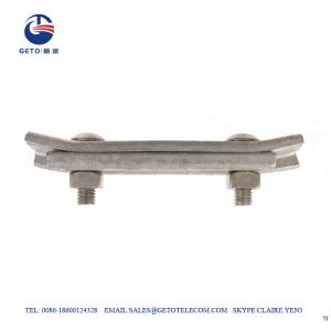 Quality 11mm 3 Bolts 8KN Cable Curved ADSS Suspension Clamp for sale