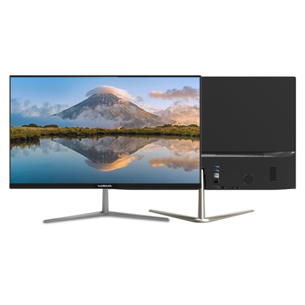 Quality 21.5 Inch Memory 4g 8g 16g Desktop AIO Computer Frameless With Office Barebone for sale