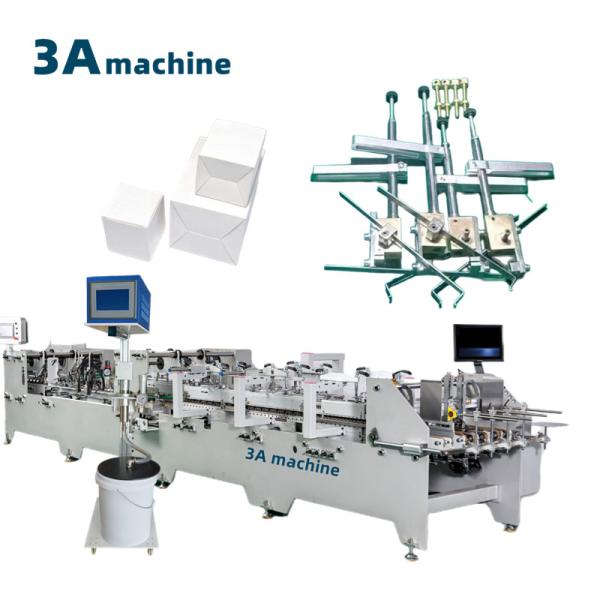 Quality 2800KG Weight Belt Folder Gluer Machine for Heavy-Duty Boxes in Machinery Repair Shops for sale