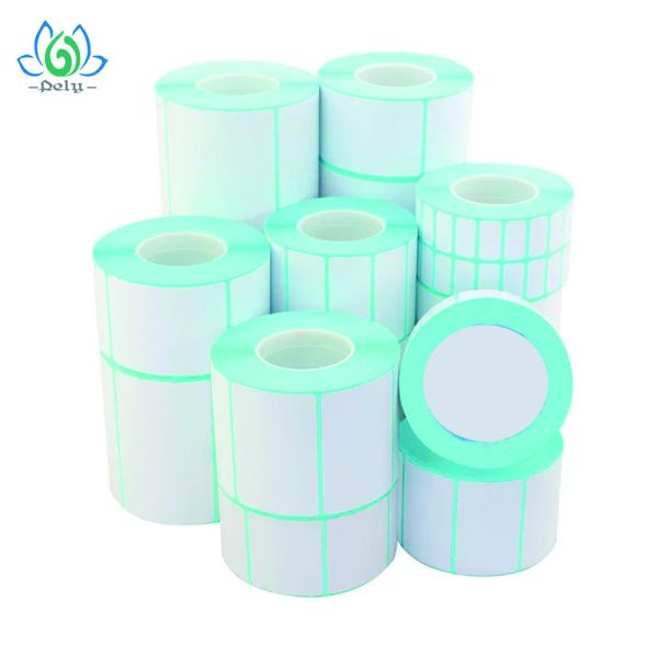 Quality Waterproof High Adhesive Blank Vinyl Record Label Stickers , Blank Roll Labels for sale