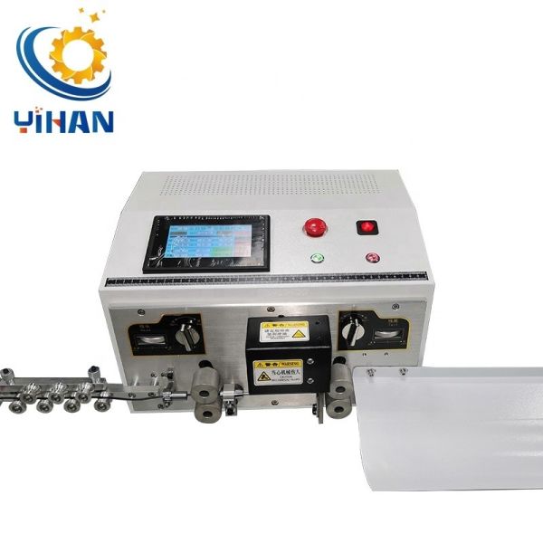 Quality Electric Wire Cable Cutting Stripping Peeling Machine YH-900-04 with 400*300*330 for sale