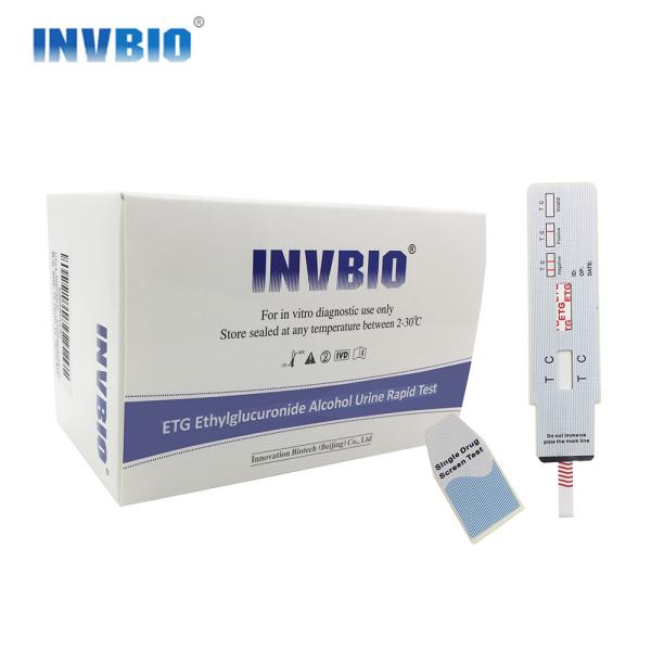 Quality Ethylglucuronide Alcohol Drug Test ETG Panel Test Dipcard for sale