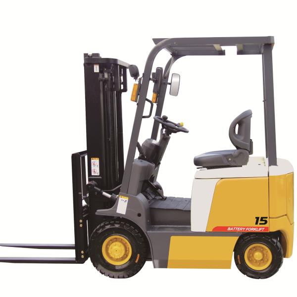 Quality Explosion Proof 3000mm Lift 48V 400Ah Hydraulic Forklift for sale