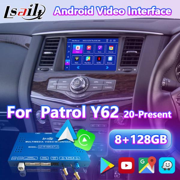 Quality Lsailt Android Multimedia Video Interface for 2020-Present Nissan Patrol Y62 Australian Version for sale