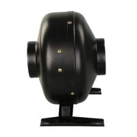 Quality 5 inch White Metal High Volume Silent Inline Centrifugal Duct Fan for 23-65 for sale