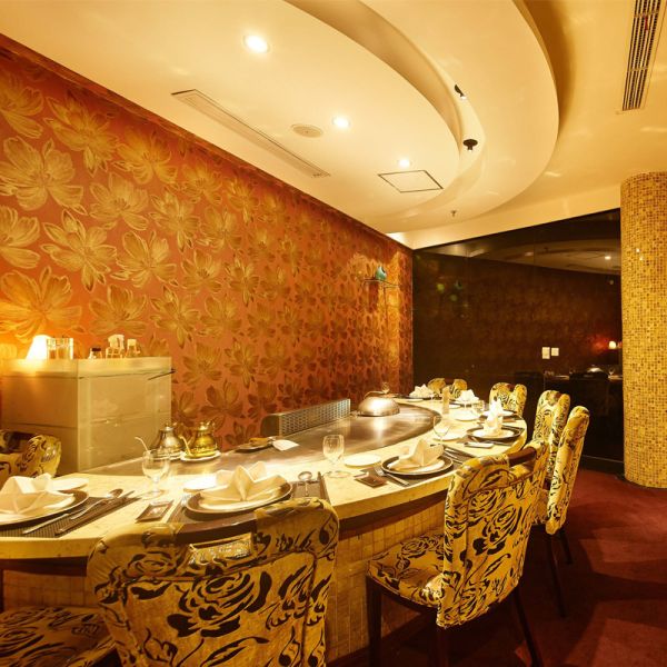 Quality Circle Shape Teppanyaki Grill Table for sale