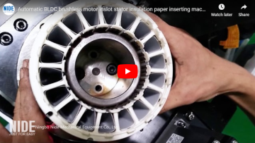 Automatic BDLC in slot stator paper cutting forming and insertion machine