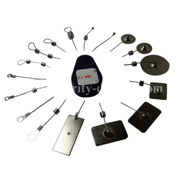 Quality Drop-shaped Retractable Anti Theft Security Cable Pull Box Recoiler for sale