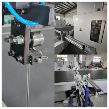Quality Soft conveyor work table Fully automatic Vertical knife foam cutting machine EPE for sale