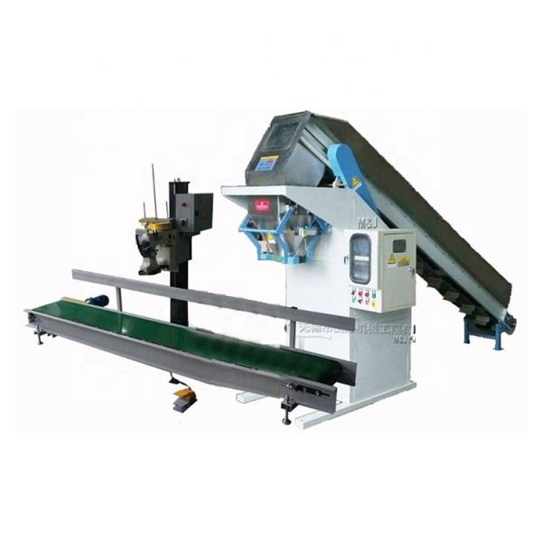 Quality Weighing Packaging Sewing Equipment Mesh Bag Onion Packing Machine 5kg 10kg for Onion for sale