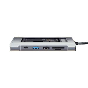 Quality External Hard Drive Enclosure 8 In 1 Laptop USB C HUB 10Gbps For M.2 PCIe NVMe for sale