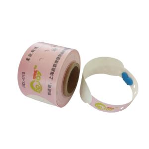 Quality Hospital Patient Identification Thermal Printing Wristbands for Alcohol for sale