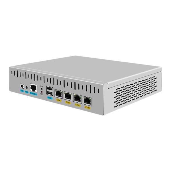Quality Zynshield 1U Rackmount Firewall OPNsense PfSense OpenWRT N2600 4 Intel 1G LAN for sale