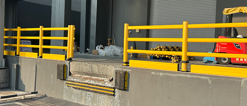 Warehouse Protector Anti-Collisio Safety Barrier Guardrails Sliding Door