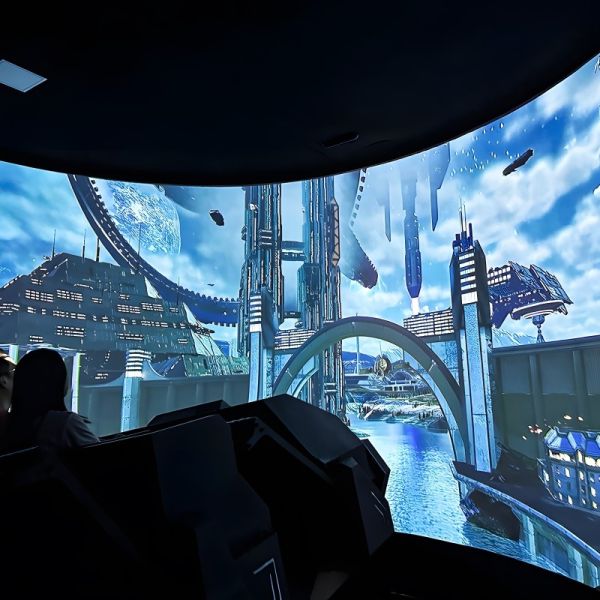 Quality Northern Lights Simulator Cinema 5d Visual Motion Immersive Orbital Cinema for sale