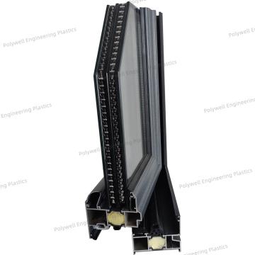 Sliding Casement Broken Bridge Aluminum Windows Alloy High Impact Resistant