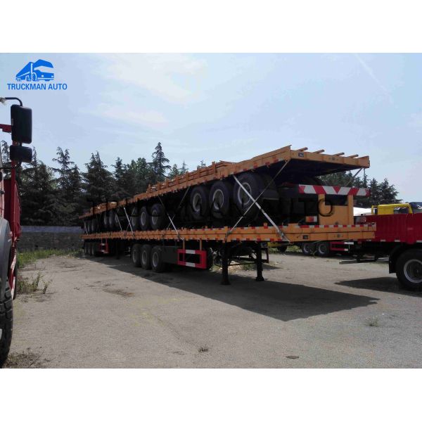 Quality Quickly Loaded Unloaded Container Semi Trailer 2 Axles 3 Axles 40-50 Tons for sale