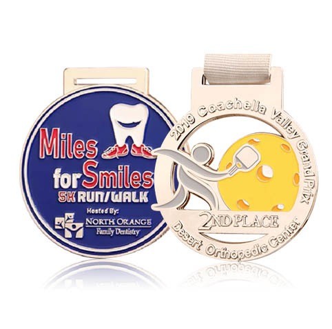 Quality Die Cast Racing Awards Printed Embossed Custom Medals for sale