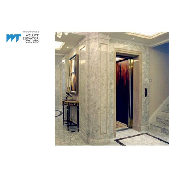 Quality VVVF Control Luxury Home Elevators With LED Energy Saving Lighting for sale
