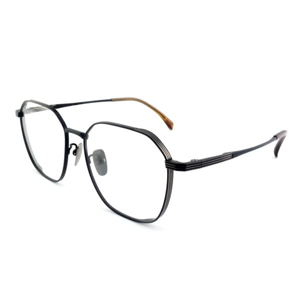 Quality TF3365 Unisex Titanium Optical Frame Customized Square Lightweight Eyewear for sale