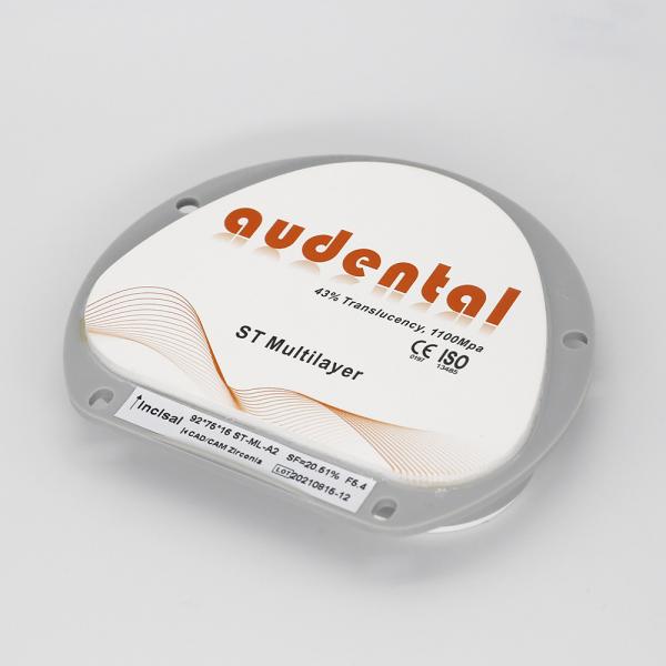 Quality Bridge Multilayer Zirconia Block Milling Yttria Stabilized Zirconia for sale