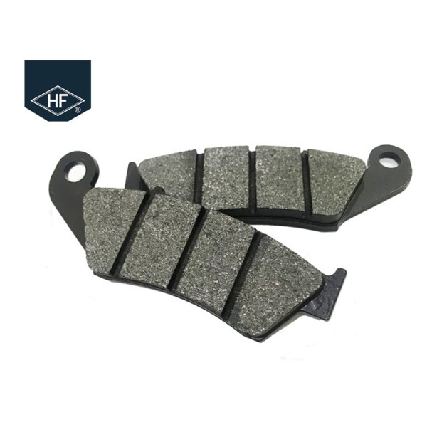Quality Less Metallic Oem Brake Pads , Black Motorcycle Racing Brake Pads CRM 250 Non Asbestos for sale