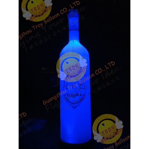 Quality Bottle Inflatable Lighting Balloon for sale