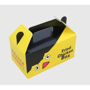 Quality Food Safe Fried Chicken Paper Togo Boxes Packaging Carry Out Containers for sale