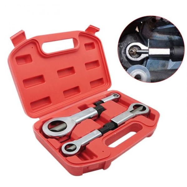 Quality 4Pcs Nut Splitter Set 9-27mm Round Garage Hand Tools for sale