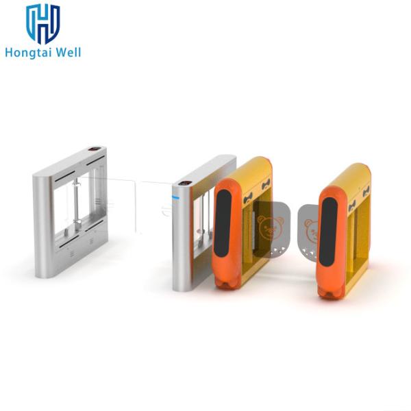 Quality RFID Flap Turnstile Gate Turnstile Biometric Access Control For Children'S for sale