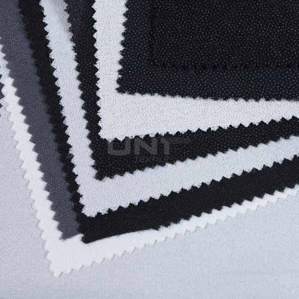 Quality Plain Weave Shirt Interlining Fusible Interlining with 72 gsm and 112cm Width for sale