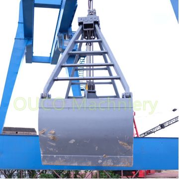 Quality 8t Bulk Material 3m³ Clamshell Mechanical Grab Bucket for sale