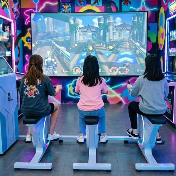 Quality 2026 Model Interactive Projection Cycling with Dynamic Resistance and AR Games for sale