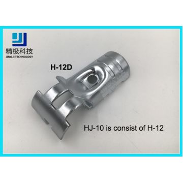 Quality Metal Anti static Tee Hinge Joint Set Chrome Pipe Connectors Chorming Treatment for sale