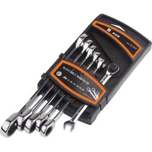 Quality 6PCS Fixed Ratchet Wrench spanner Set for sale